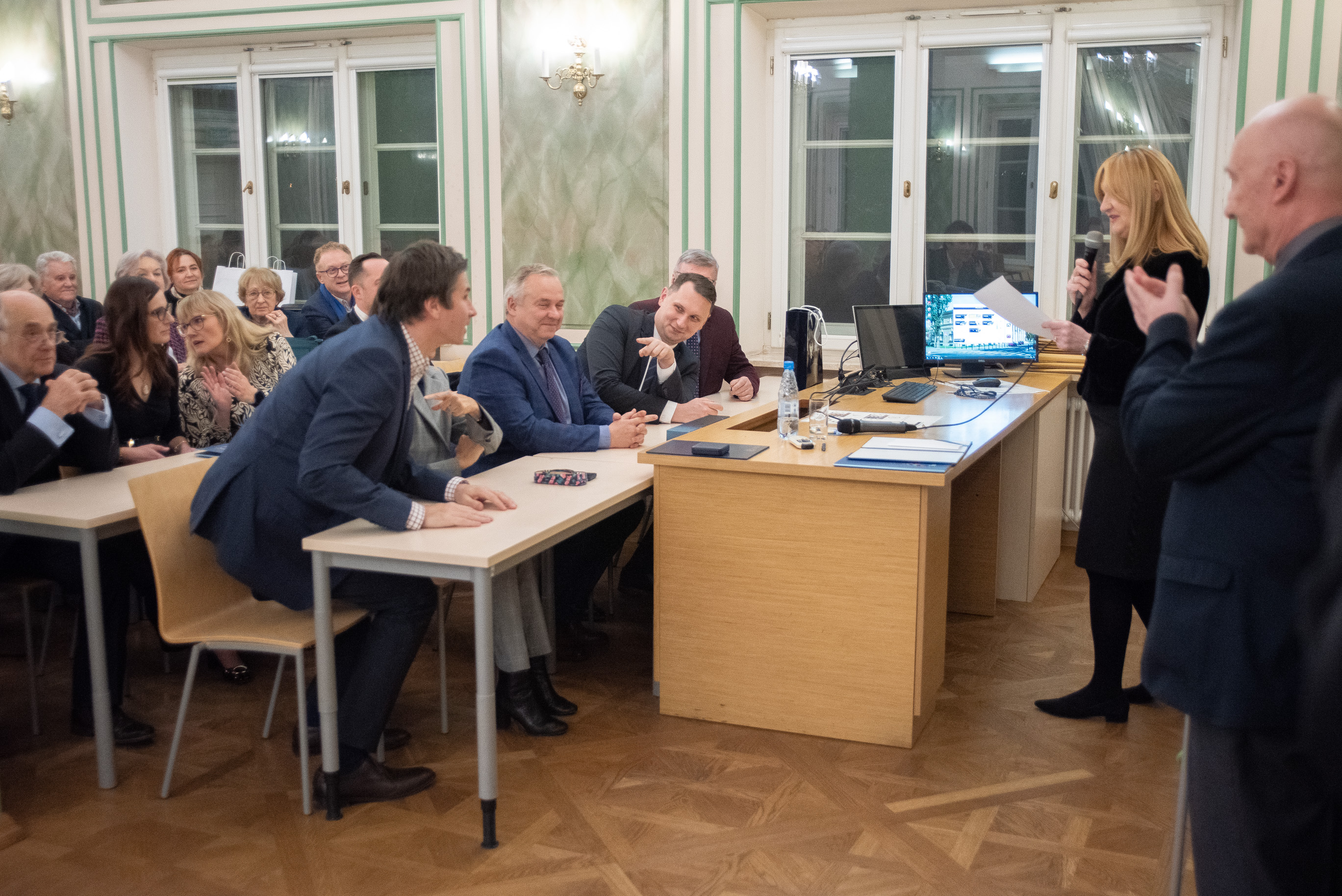 Jubileusz Dziekana WDIB UW - prof. dr hab. Janusza Adamowskiego